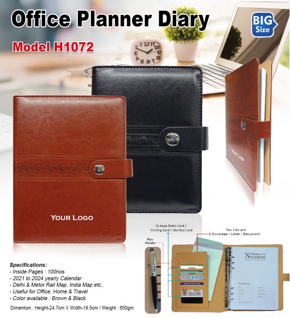 Get More Done with Our Customizable Planner Diary, Beautifully Designed ...