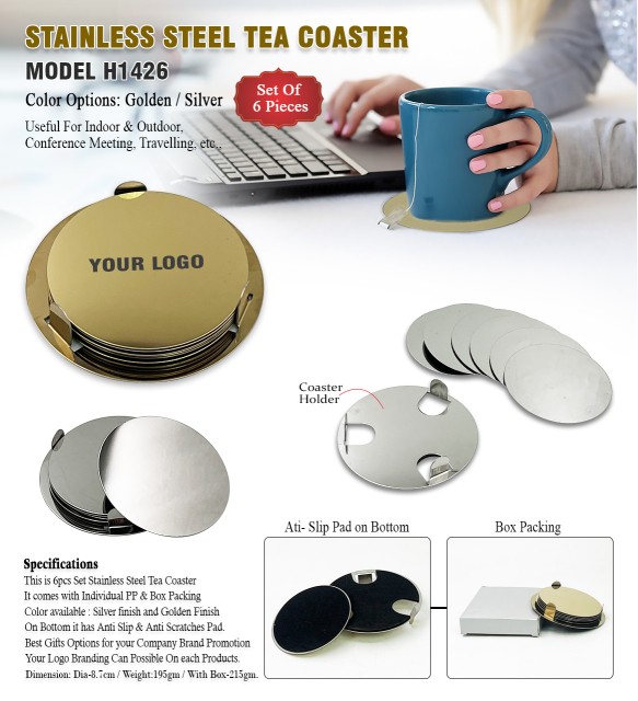Stainless Steel Tea Coaster