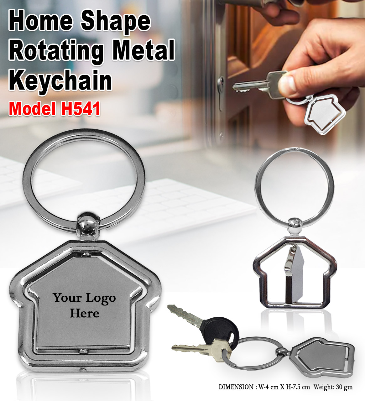 Metal Keychains | Durable and Customizable Accessories, Personalized ...